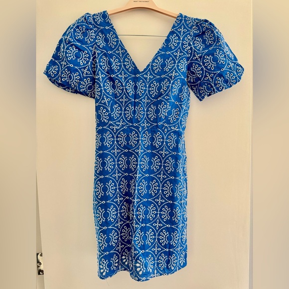 Mango | Dresses | Mango Embroidered Open Back Dress | Poshmark